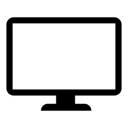 Screen Outline Monitor Vector Images (over 42,000)
