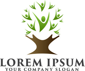 Social tree design Royalty Free Vector Image - VectorStock