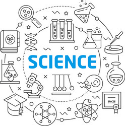 Science technology engineering and math Royalty Free Vector