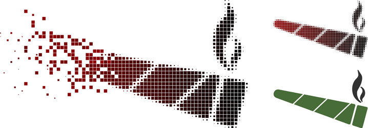 Pixel Weed Vector Images (over 130)