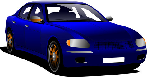 Blue Sedan Car Vector Images (over 2,700)