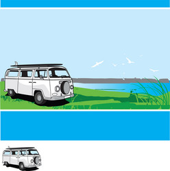 Volkswagen Camper Vector Images (56)