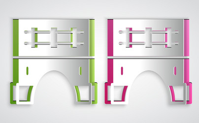 Paper Cut Bridge Vector Images (over 140)
