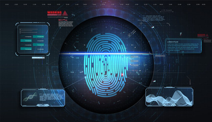 Fingerprint Ui Vector Images (over 910)
