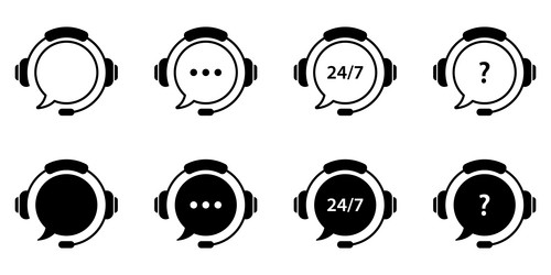 Customer Service Silhouette Vector Images (over 6,300)