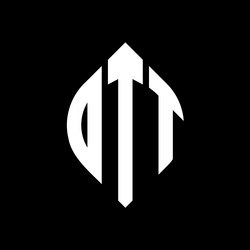 Ott logo letter design Royalty Free Vector Image