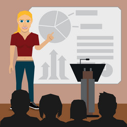 Presentation Girl Vector Images (over 50,000)