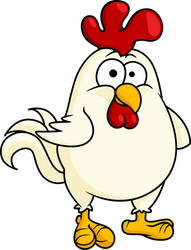 Fat Chicken Cartoon