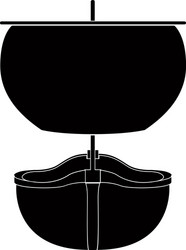 Pirate Ship Front View Vector Images (81)