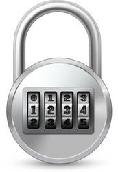 Number Lock Vector Images (over 8,900)