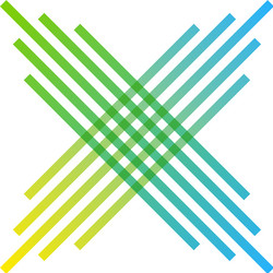 Pixel letter x logo icon design Royalty Free Vector Image