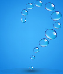 Water drop background Royalty Free Vector Image