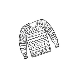 Sweater Outline Vector Images (over 9,400)
