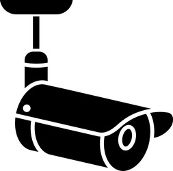 Surveillance camera system Royalty Free Vector Image