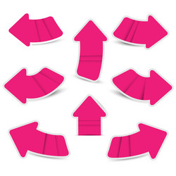 Hot pink hey funky peachy wallpaper Royalty Free Vector