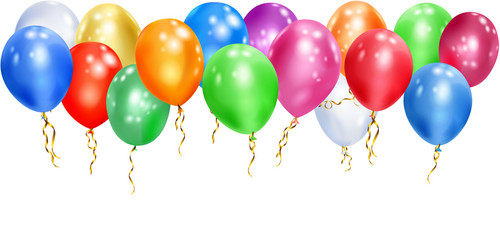 Balloon Background Balloons Vector Images (over 180,000)