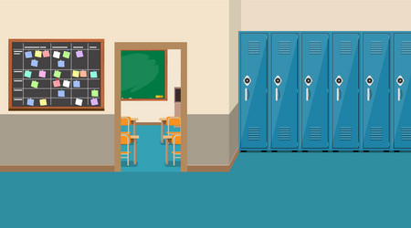 Empty Classroom Cartoon Background Vector Images (over 1,100)