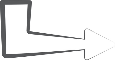 Indication arrow Royalty Free Vector Image - VectorStock