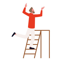 Climbing Ladder Vector Images (over 11,000)