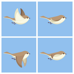 Bird Sprite Vector Images (over 160)