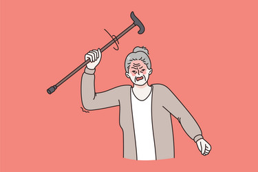 Angry Grandma Vector Images (over 160)
