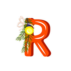 Christmas Letter R Vector Images (over 130)