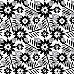 Abstract floral pattern Royalty Free Vector Image