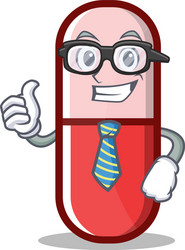 Pill cartoon Royalty Free Vector Image - VectorStock