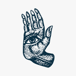 Black magic occult tarot cards with boho symbols Vector Image