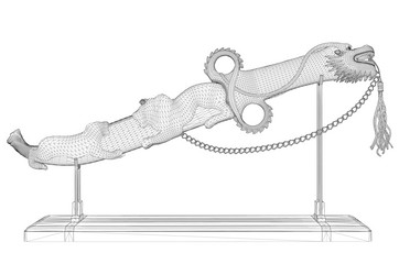 Wireframe Sword Swords Vector Images (over 130)