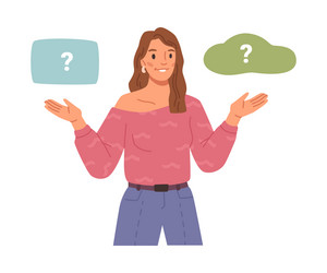 Decision making Royalty Free Vector Image - VectorStock