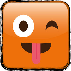 Cartoon face icon Royalty Free Vector Image - VectorStock