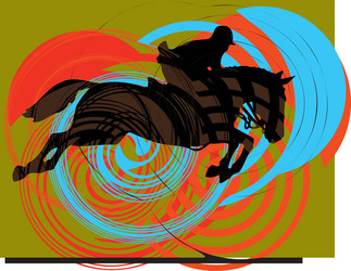 Horse Stampede Vector Images (61)