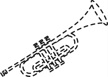 Music instruments design Royalty Free Vector Image