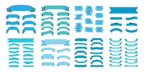 Wrinkled stickers labels set Royalty Free Vector Image