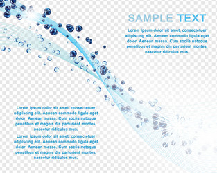 Water lines design Royalty Free Vector Image - VectorStock