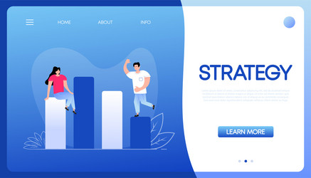 Strategy people great design for any purposes Vector Image