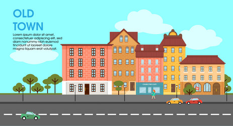 Welcome to hotel cartoon poster Royalty Free Vector Image