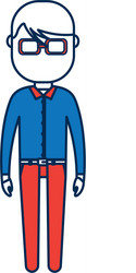 Cartoon Specs Man Vector Images (over 210)