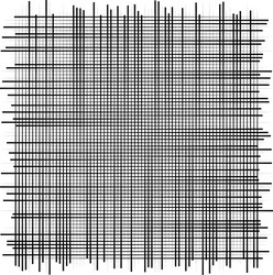 Random lines grid mesh matrix grille grating Vector Image