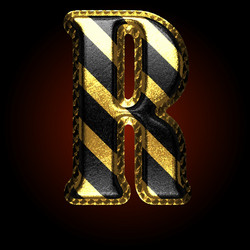 Red R Golden Vector Images (76)