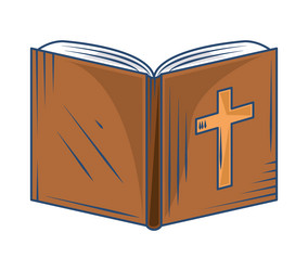 Open bible icon Royalty Free Vector Image - VectorStock