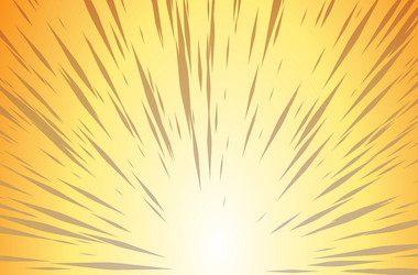 Sun rays for comic books radial background Vector Image