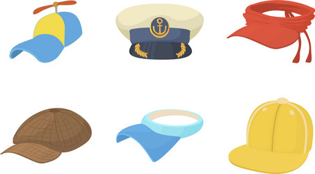 White cap back view mockup realistic style Vector Image