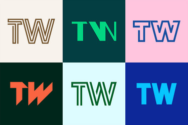 Letter Tw Logo Vector Images (over 1,500)