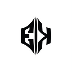 Monogram Ek Capital Vector Images (over 470)