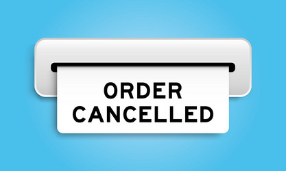 Alphabet letter in word order cancelled Royalty Free Vector