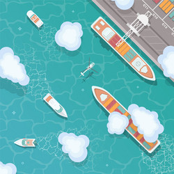 Pier Top View Vector Images (79)