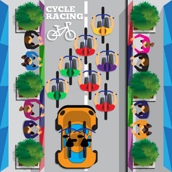 Cyclist Top View Vector Images (over 120)