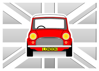 New red mini Royalty Free Vector Image - VectorStock